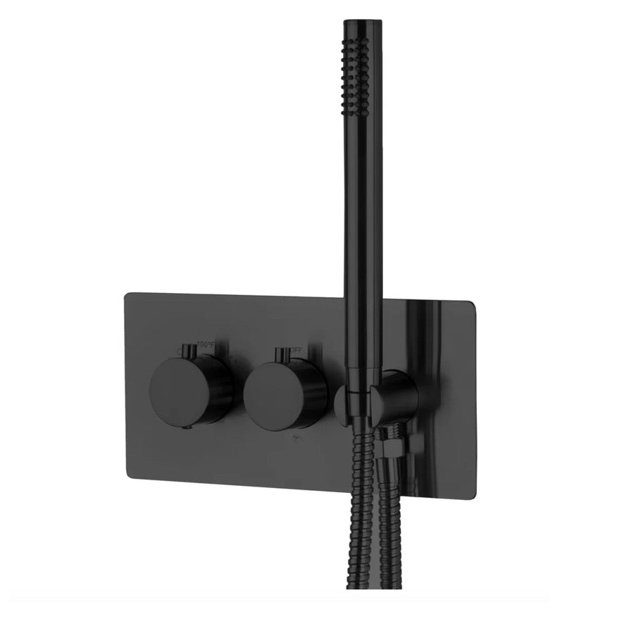Matte Black Shower Mixers – StudioModern.us